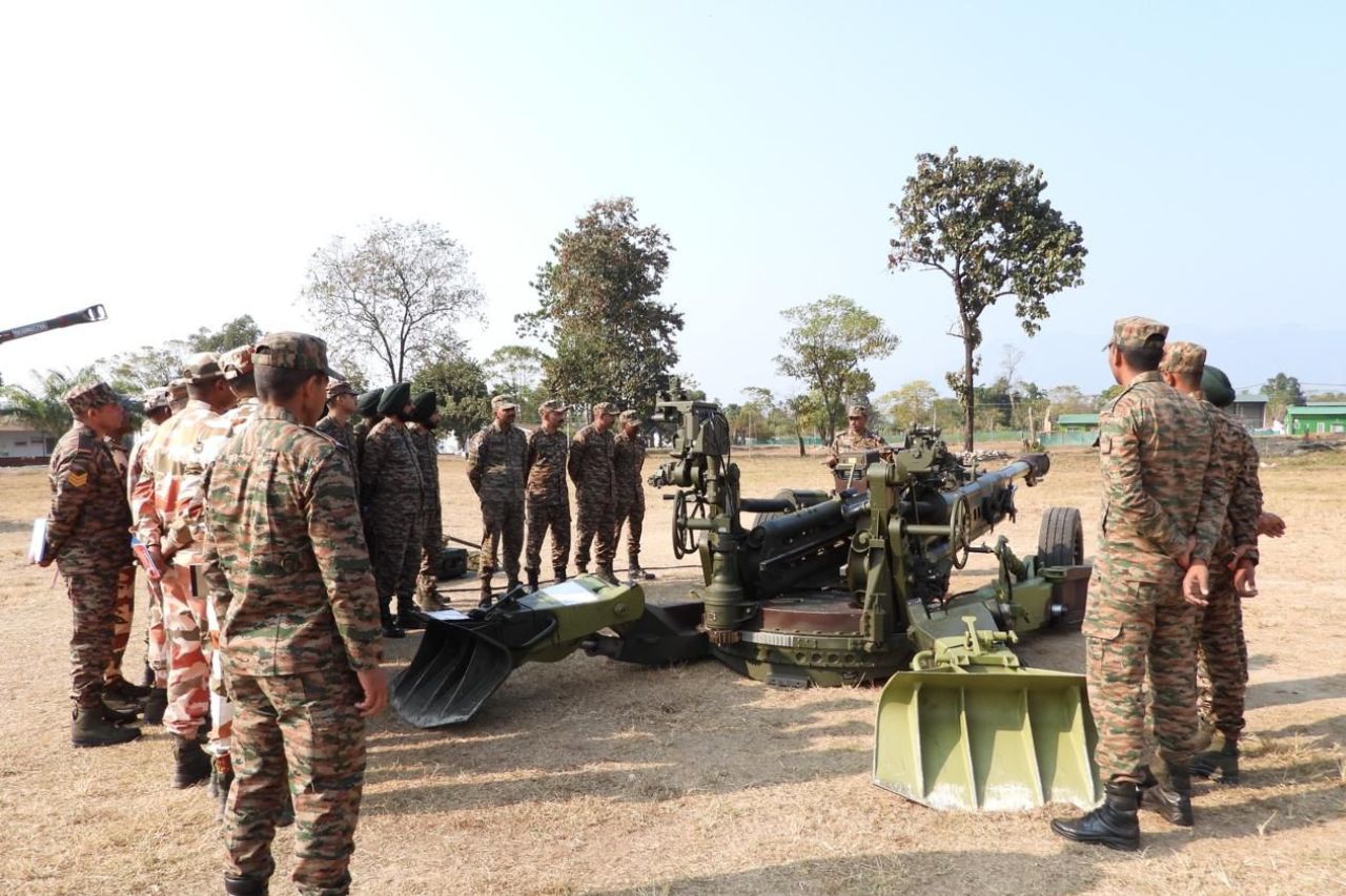 Blazing Guns: Army, ITBP Train Soldiers On Artillery Processes – RNA ...